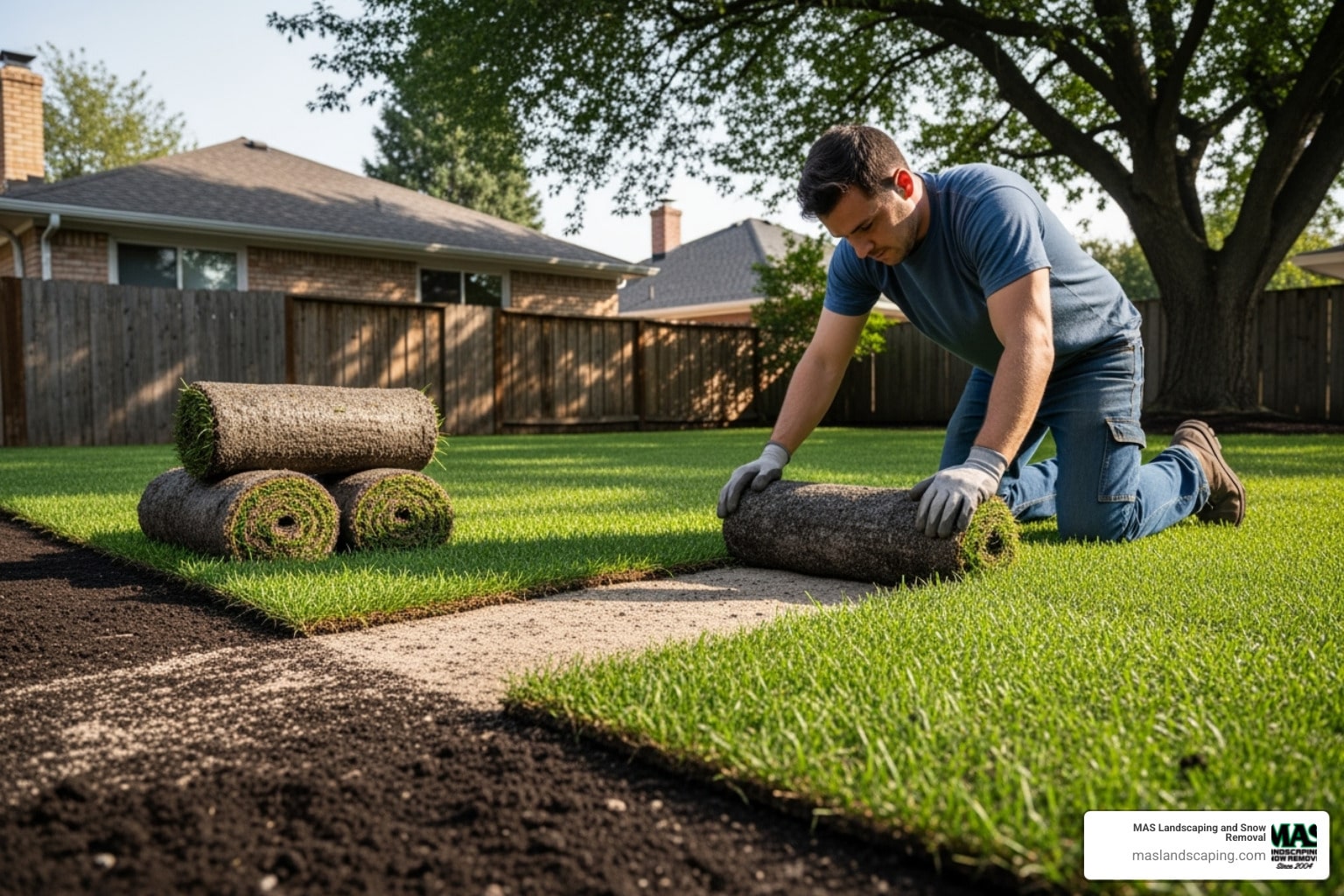 Laying a new turf lawn: 4 Perfect Steps